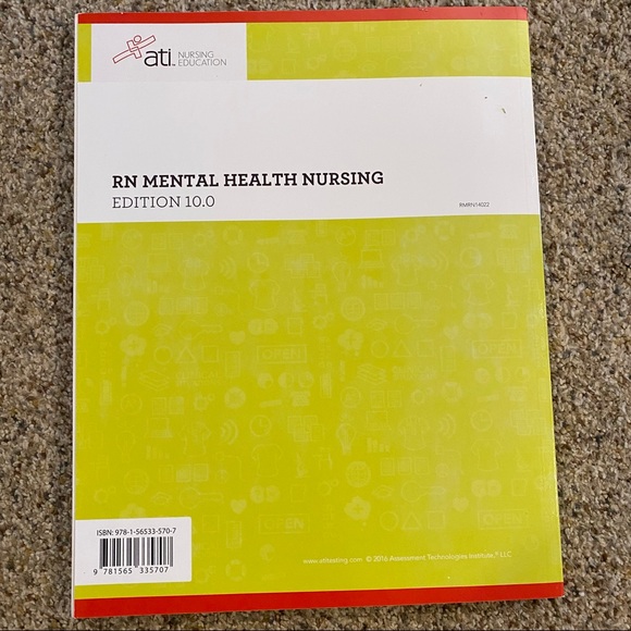 Other | Ati Mental Health Nursing Textbook | Poshmark